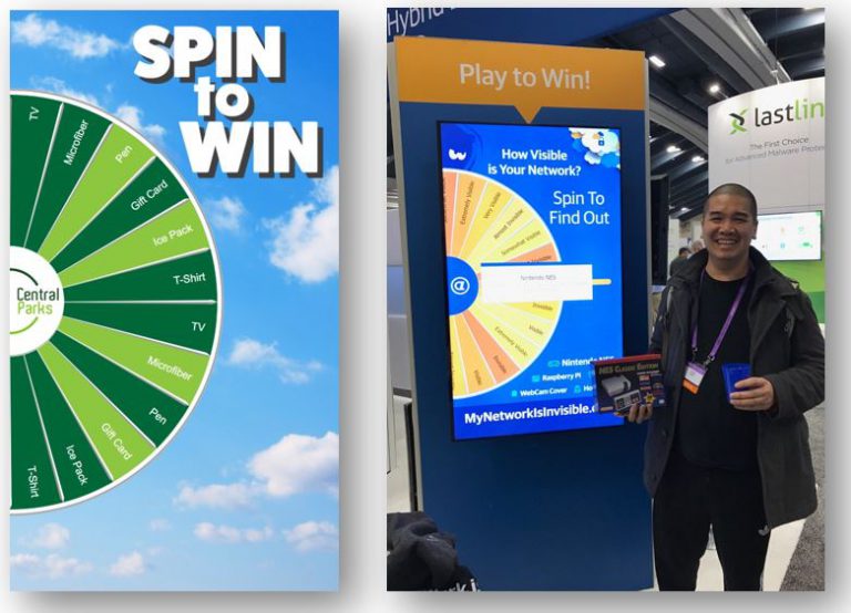 22 Virtual Prize Wheel Game Examples