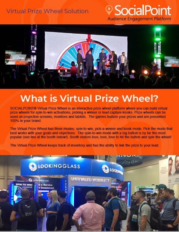 Virtual Prize Wheel brochure