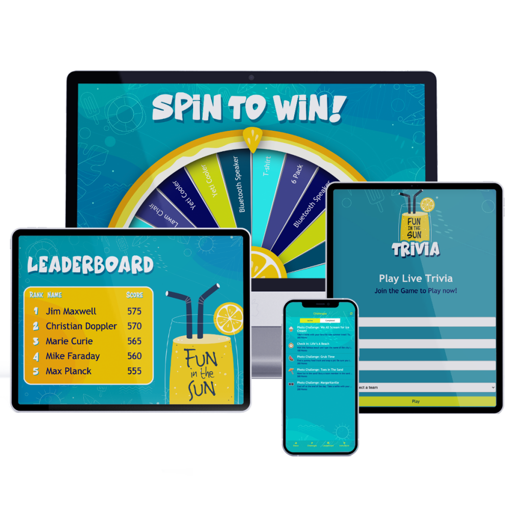 Attendee Participation Game for Customer Events and Sales Meetings